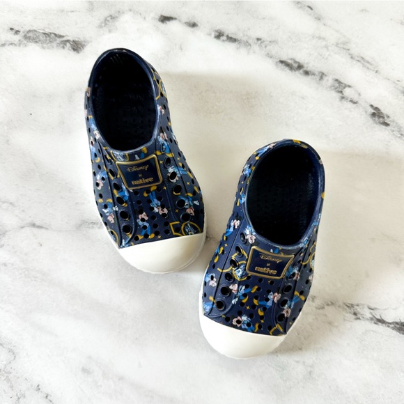 Native | Shoes | Native X Disney Toddler Mickey Mouse Navy Blue White ...